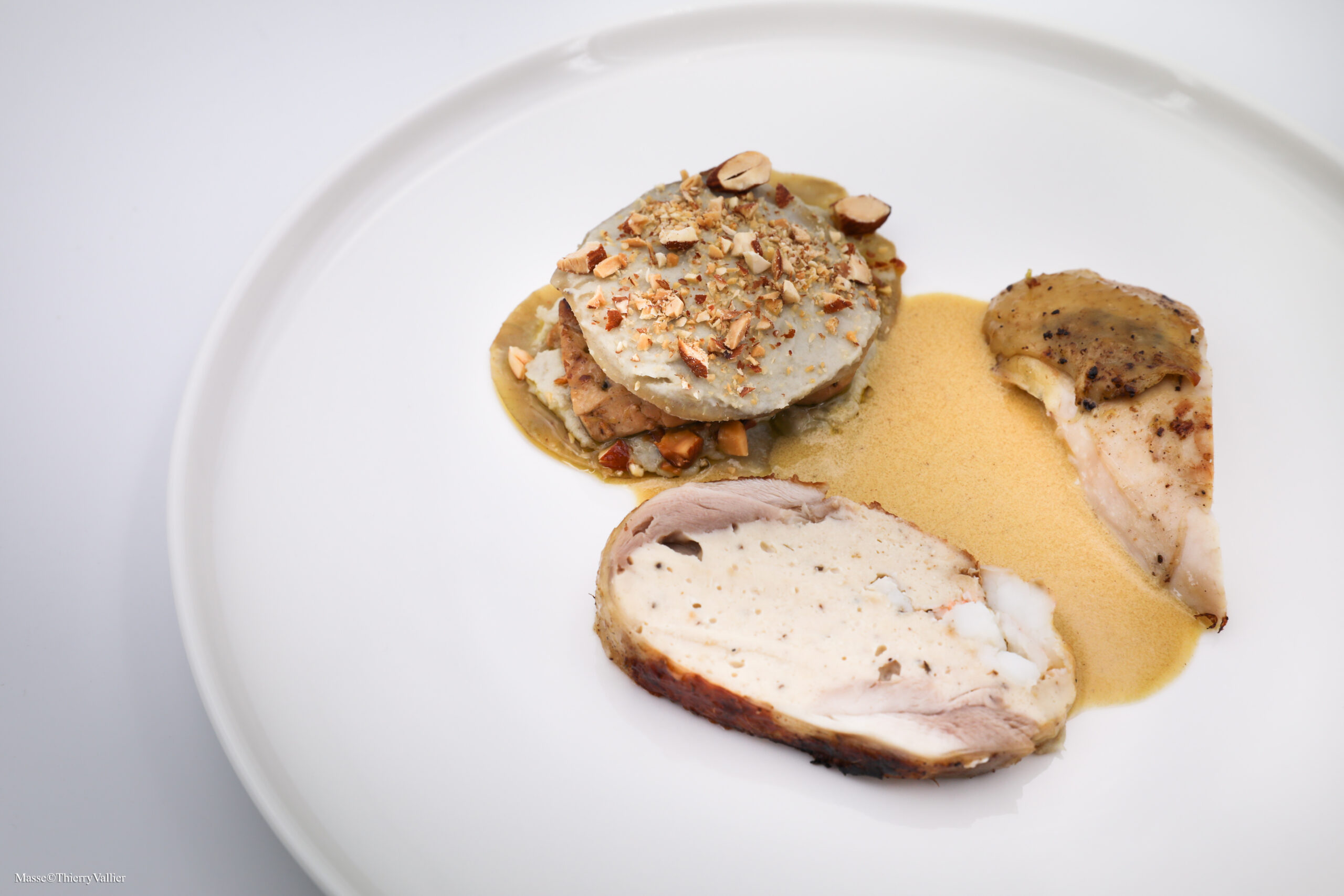 Poulette des vignes, langoustine et artichauts - Recette de Stéphane ...