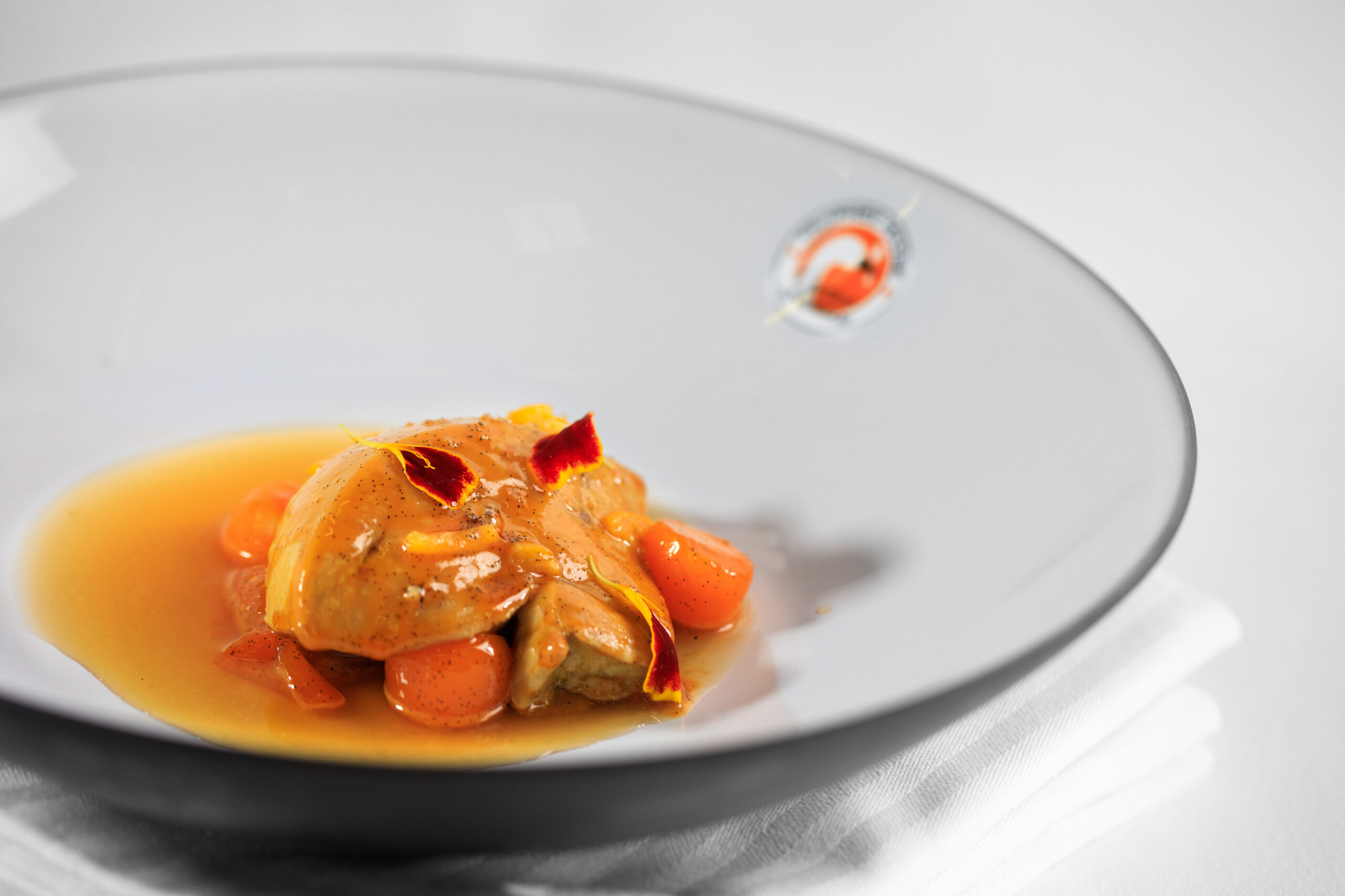 Foie gras vanillé, crevettes grises - Recette d'Arthur PATER